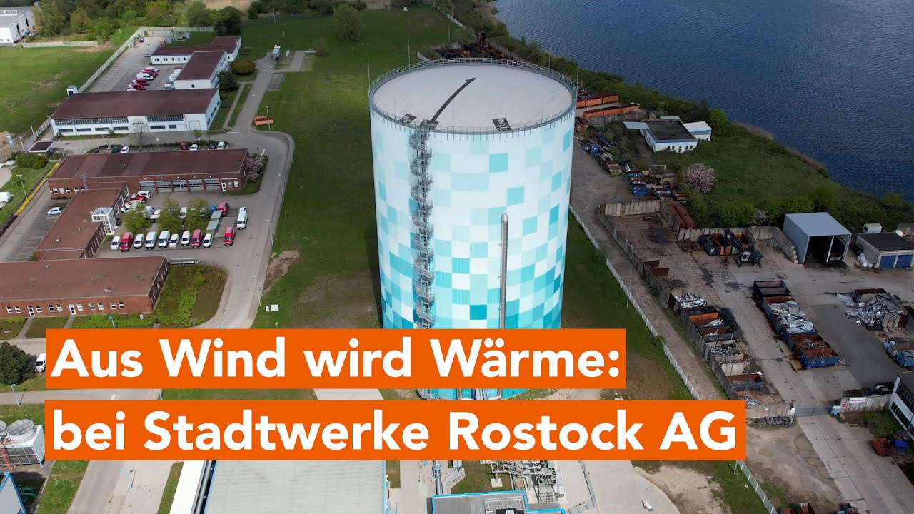 Aus Wind wird Wärme - Stadtwerke Rostock gewähren Einblick in neue ...